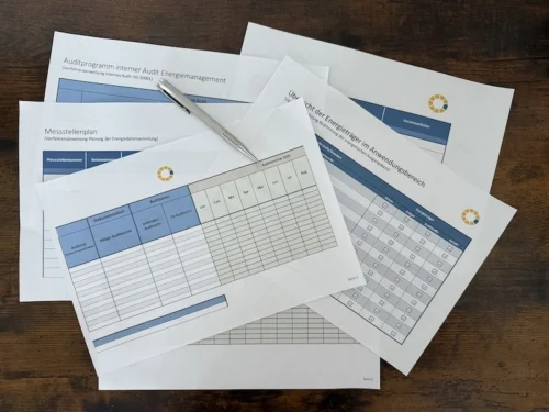 Vorlage Energieleistungskennzahlen-Tableau Excel I ISO 50001